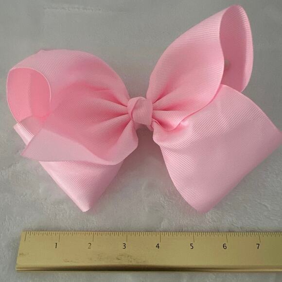 No brand | Accessories | Ballet Pink Oversized Bow With Pin Attached ...